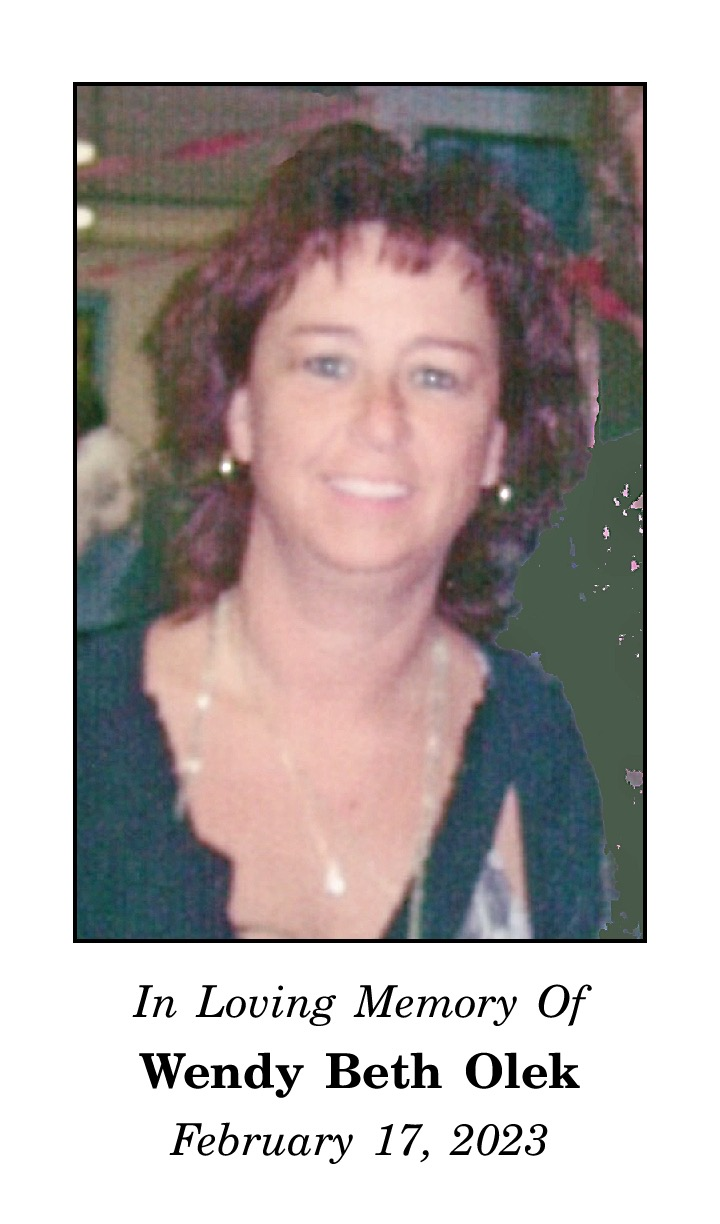 Obituary - Wendy Beth Olek
